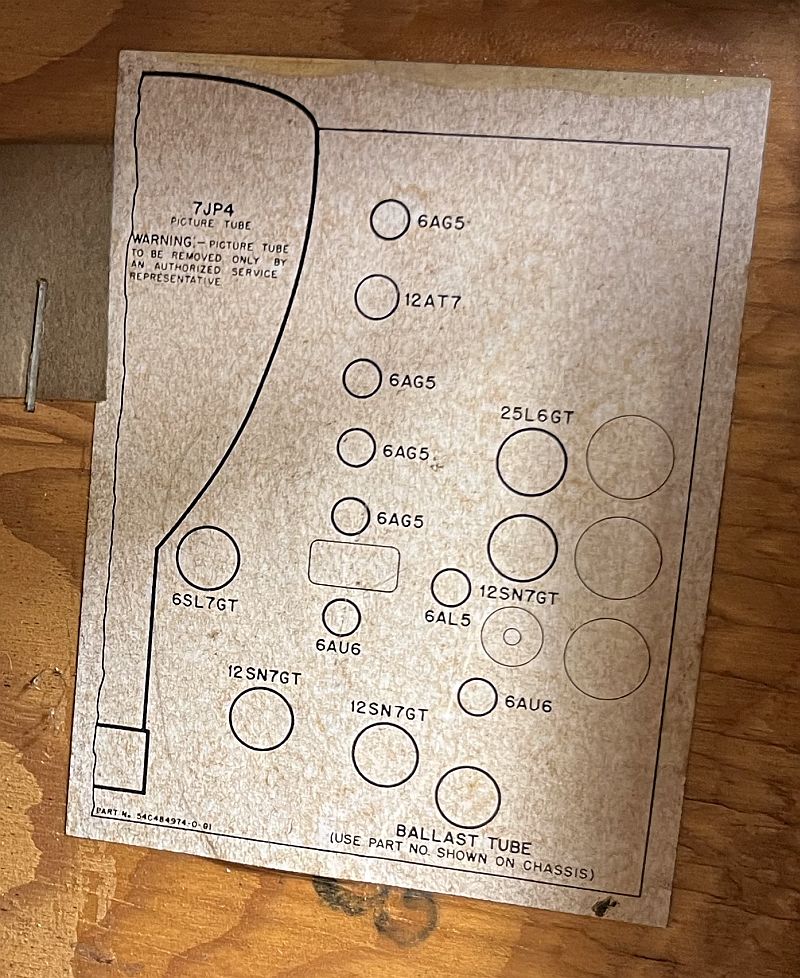 Motorola Model VT71 Television